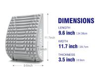 China TPE Arch Lumbar Spine Lower Pillow Soft Stretcher for Relief of Back and Neck Pain for sale