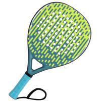 China WOOWAVE Padel Racket Blue Carbon Fiber Beach Tennis Racquet with EVA Memory Core for sale