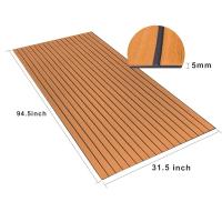 China Modern Design Style Boat Flooring Customized Ultralight Non Slip EVA Foam Mat Sheet for sale