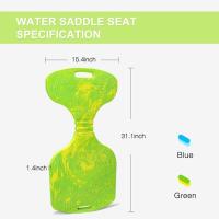 China 2022 WOOWAVE Water Saddle Floats for Pool Swimming Green 8KGS Package Weight EVA Foam for sale
