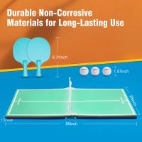 China Bring the Fun to Your Backyard EVA Water Table Tennis Set with Paddles Balls and Net for sale