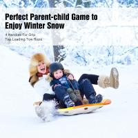 China Freestyle Winter 48'' EPS Foam Core Adult Snow Sleds for Double-Person for sale
