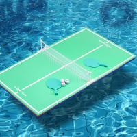China Enhance Your Pool Party with Design EVA Water Table Tennis Green 9.31inch Racquet for sale