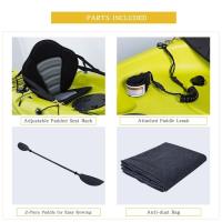 China LLDPE Material Single Fishing Kayak for Family Entertainment Load Capacity 130kgs/287lbs for sale