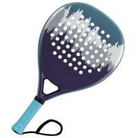 China WOOWAVE Professional Carbon Fiber Custom EVA Memory Core Soft Beach Tennis Racket Blue Padel for sale