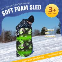 China PE Core 36 inch Foam Snow Sled for Kids Lightweight and 1.18lbs Board Weight for sale