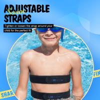 China Water Sport Essential Swimming SharkFins Back Float Swim Trainer for Toddler Children for sale