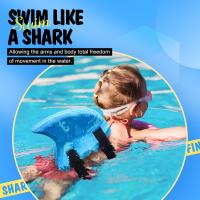 China Water Sport Essential Swimming SharkFins Back Float Swim Trainer for Toddler Children for sale
