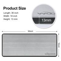 China WOOWAVE EVA Boat Flooring Waterproof Station Pad for Customized Brush Grooved Surface for sale