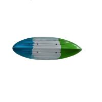 China CE Roto Molded Plastic Fishing Boat for Sightseeing on Lakes Rivers WOOWAVE Kayak for sale