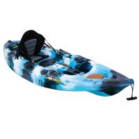 China Enjoy Lakes Rivers with Backseat Standard Features Single Kayak Large Cockpit Space for sale