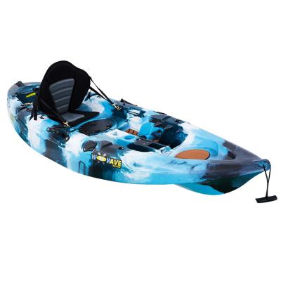 China Enjoy Lakes Rivers with Backseat Standard Features Single Kayak Large Cockpit Space for sale