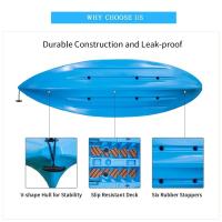 China Customized Colors and Single Fishing Kayak for Boating Made of LLDPE/HDPE Material for sale