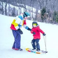China Colorful Single Snow Sled for Children XPE Material and Rope Included for sale