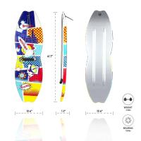 China Colorful Single Snow Sled for Children XPE Material and Rope Included for sale