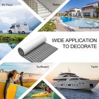 China Yacht Boat Decking Faux Teak Sheet Marine Mat made of EVA Foam with 6mm Thickness for sale