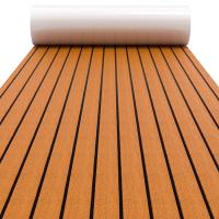 China Customised 5mm Thickness EVA Waterproof Mats Flooring Sheet with Brush Grooved Surface for sale