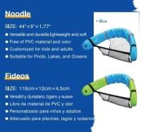 China Blue/green Kids Swimming Noodles Woowave Soft EVA Foam Pool Float Noodle Floating Bar for sale