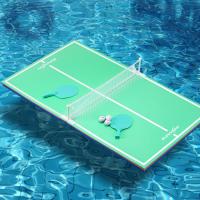 China EVA Foam Floating Table Tennis Folding Game Table 10KGS Packge Weight for Water Games for sale