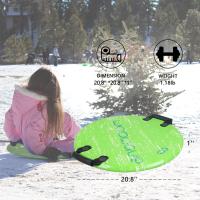 China Experience the Thrill of Winter with Our 21inch Round Snowboard Sled for sale