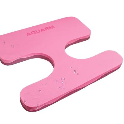 China Foldable Pink TPE Pool Floats for Kids Woowave Design Swimming Water Saddle Seat for sale
