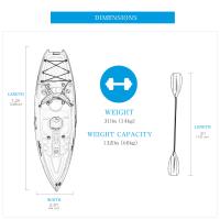 China Competition Kids Kayak Canoe/Kayak WOOWAVE Inflatable NO with Standard Features leash for sale