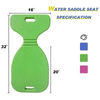 China XPE 80CM Water Saddle Aquatic Flotation Device for Kids and Adult Pool 0.3KG 32*16*1.6 for sale