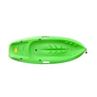 China Yellow Children Kayak Sit on Top Single Kayak Fishing 1.8m Standard Features Backseat for sale