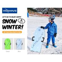 China 36inch Green PE Foam Snow Sled for Winter Skiing Board Lightweight and Durable for sale