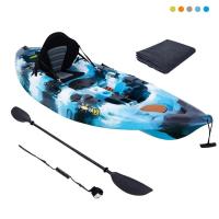 China 130kgs/287lbs Load Capacity WOOWAVE 2.7m Plastic Ocean Canoe/Kayak for Lakes Rivers for sale