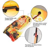 China XPE EPS HDPE Snow Sled Boarding Snowboards for Adult and Children Woowave Thick Slide for sale