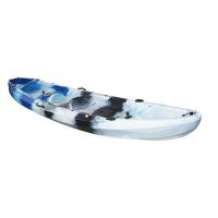 China Double Fishing Canoe/Kayak Boat with Fishing Rod Holders Camouflage or Customized for sale