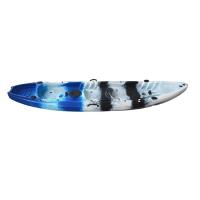 China Double Fishing Canoe/Kayak Boat with Fishing Rod Holders Camouflage or Customized for sale