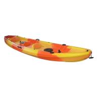 China Double Fishing Canoe/Kayak Boat with Fishing Rod Holders Camouflage or Customized for sale