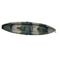 China Double Fishing Canoe/Kayak Boat with Fishing Rod Holders Camouflage or Customized for sale