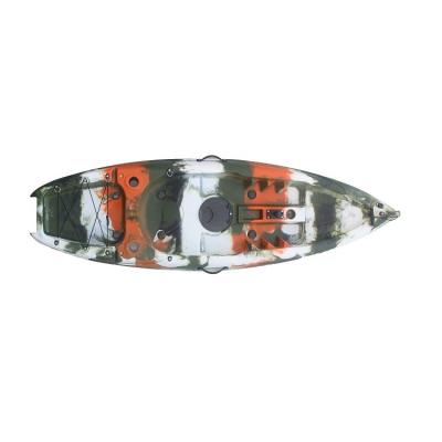 China Customized Colors WOOWAVE Fishing Kayak Durable UV-protected and Designed for Fishing for sale