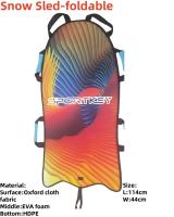 China Logo Customized Logo- Woowave 2024 Roll up Flexible Snow Sled Mat for Flying Snowboarding for sale