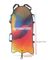 China Logo Customized Logo- Woowave 2024 Roll up Flexible Snow Sled Mat for Flying Snowboarding for sale