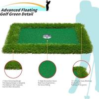 China Kids and Adults Water Play Game Sets with Logo Laser Printing Floating Golf Green for sale