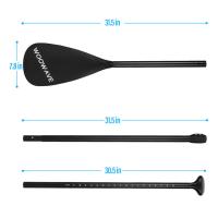 China Advanced Technology Aluminum Nylon Stand Up SUP Paddle Adjustable Length 161-212cm for sale