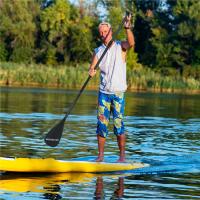 China Advanced Technology Aluminum Nylon Stand Up SUP Paddle Adjustable Length 161-212cm for sale