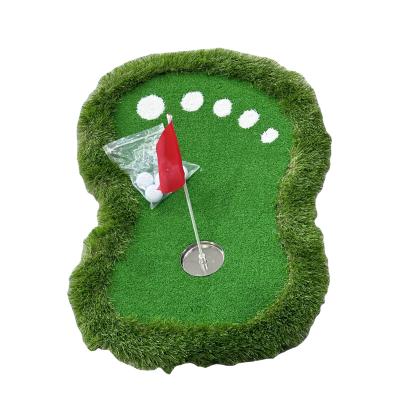 China Cages Mats Custom Outdoor Indoor Chipping Training Aids for Golf Practice Putting Mat for sale