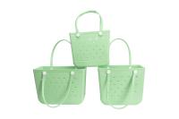 China EVA Beach Bag for Pool Fun Woowave Rubber Women Kids Small Bogg Bag Storage Tote for sale