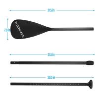 China Woowave Carbon Fiberglass Stand Up Sup Paddle with 13.625kgs/30lbs Carton Weight for sale