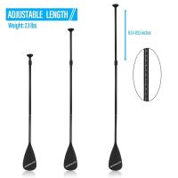China Woowave Carbon Fiberglass Stand Up Sup Paddle with 13.625kgs/30lbs Carton Weight for sale