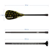 China 14.095kgs Carton Weight Nylon Material Stand Up Paddle Board for Surfboard Boat Fishing for sale