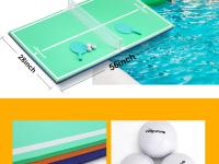 China EVA Floating Table Tennis Set for Pool Beach Water Party Sport Game Moveable Style for sale