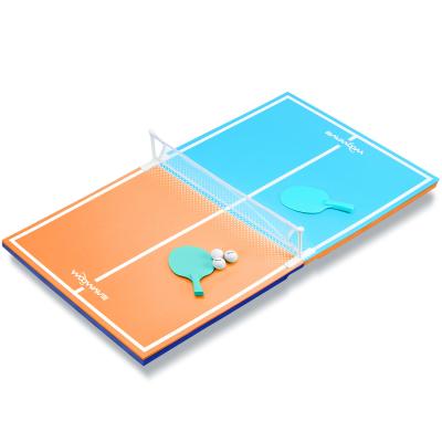 China Color EVA Soft Surface Float Pingpong Table for Water Play Games Net Weight kg 3 for sale