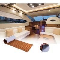 China Marine Grade EVA Non Slip Boat Decking with Custom Foam Flooring and 3M Adhesives for sale
