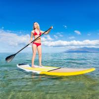China Sup Paddles 3-Piece Adjustable Carbon Fiber Paddles for Water Sports Lakes Rivers for sale